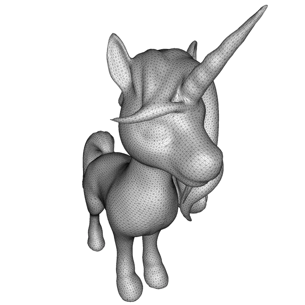 Rainbow Unicorn Figurine - Free 3D Print Model - MakerWorld