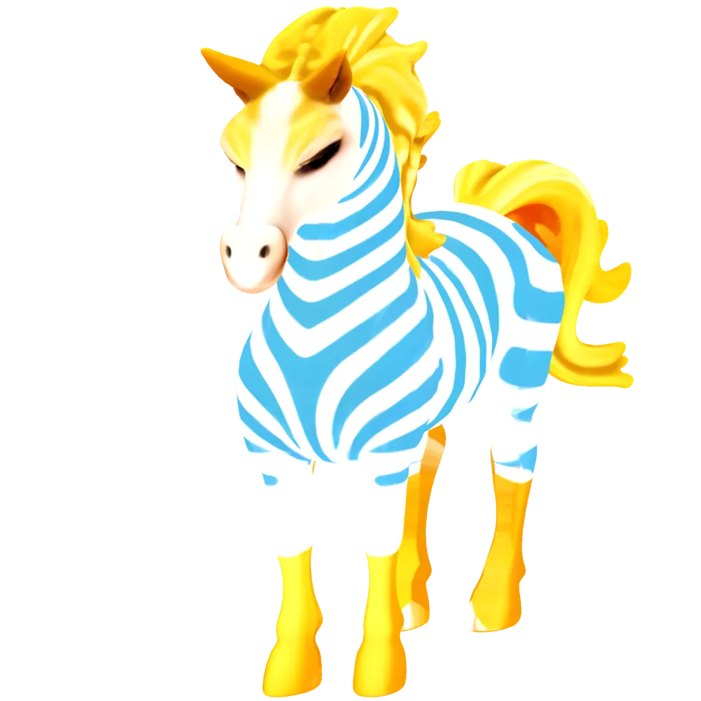 Sunshine Zebra - Designer Toy Figure by Factex@Lab - MakerWorld
