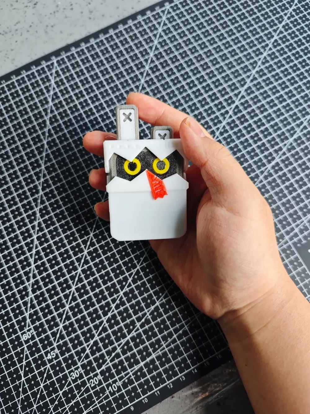 Cardboard Bang Bu Fidget Toy edc - Bang Bu CLICKER - Free 3D Print ...