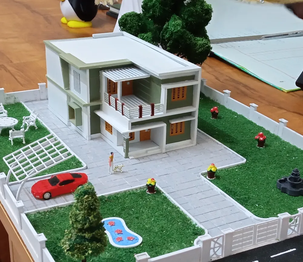 House miniature model - Free 3D Print Model - MakerWorld