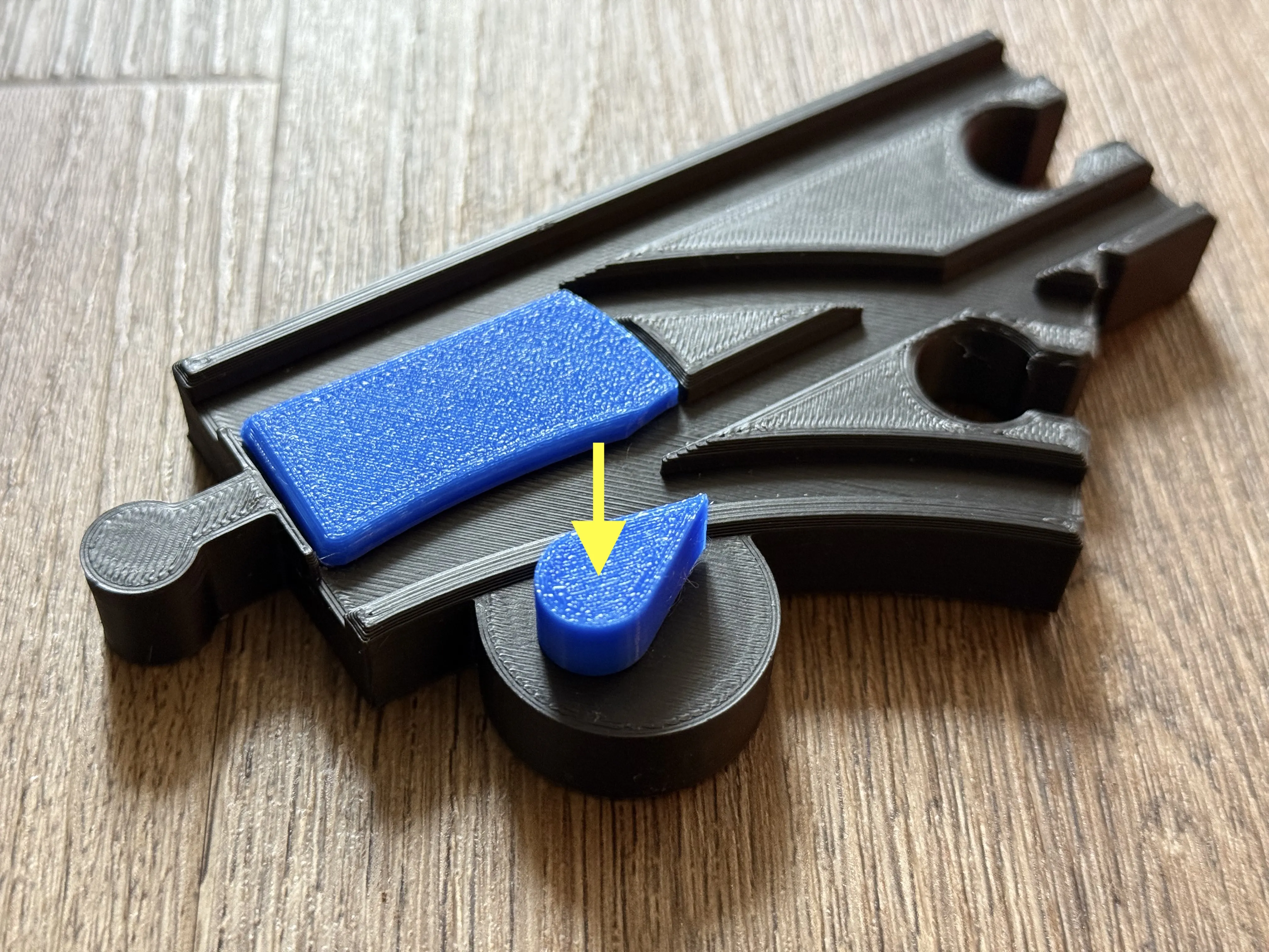 Geared Train Track Switch (Brio, IKEA, Hape, etc.) - Free 3D Print ...