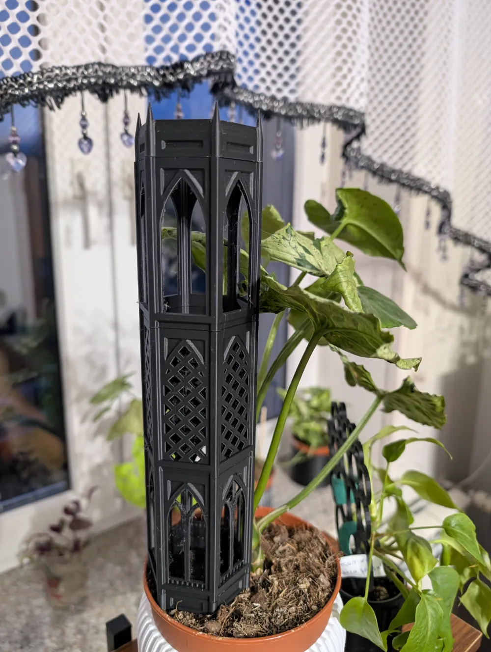 Modular Tower Support for Plant - Free 3D Print Model - MakerWorld