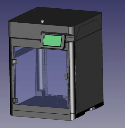 AD5M Easy Enclosure with printed panels by Awesare MakerWorld: Download ...