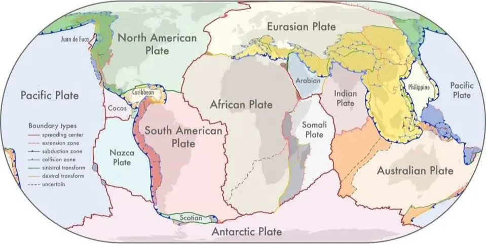 Earth's Tectonic Plates Puzzle by Tyler44 MakerWorld: Download Free 3D ...