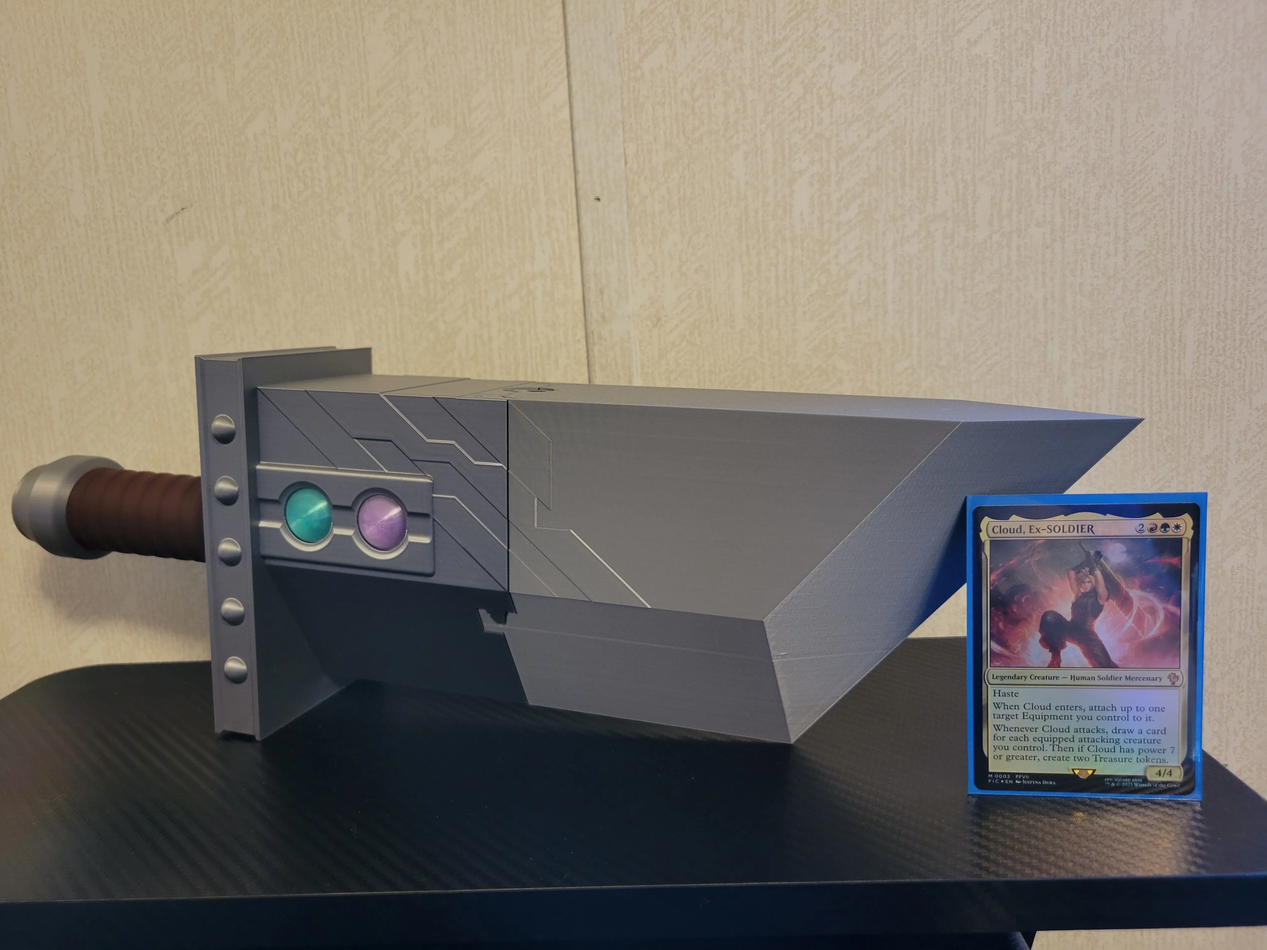 FF7 Buster Sword MTG Commander Deck Box (Updated) by Dr_EGfish MakerWorld: Download Free 3D Models