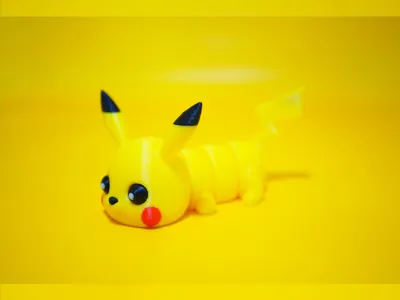 Pikachu Flexi - Sin Soportes - por SternPrinting - MakerWorld