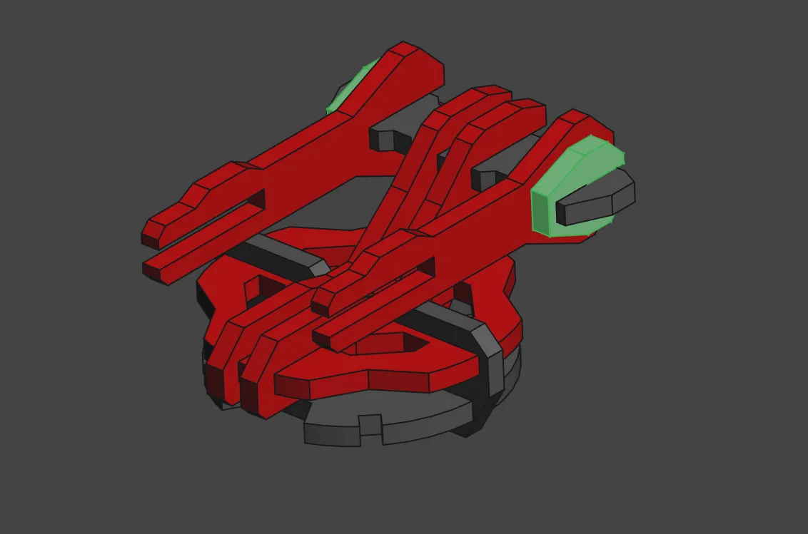 Dual Turret Mech - Kit Card by Kit Crafters MakerWorld: Download Free ...