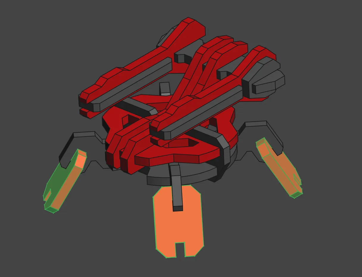 Dual Turret Mech - Kit Card by Kit Crafters MakerWorld: Download Free ...