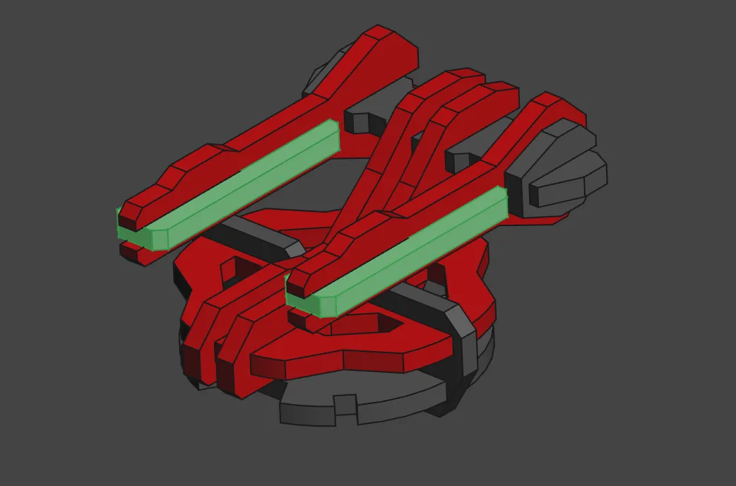 Dual Turret Mech - Kit Card by Kit Crafters MakerWorld: Download Free ...