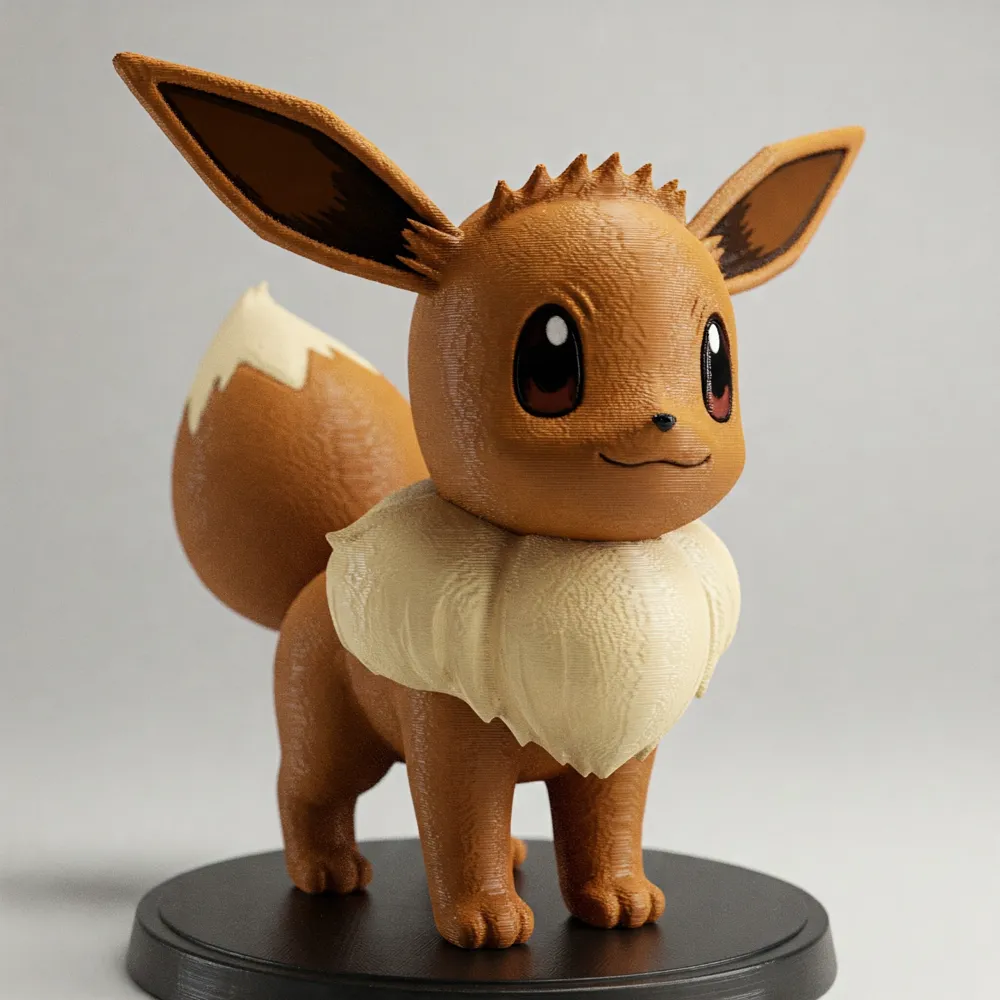 Eevee Pokemon Figure by IgorDrago MakerWorld: Download Free 3D Models