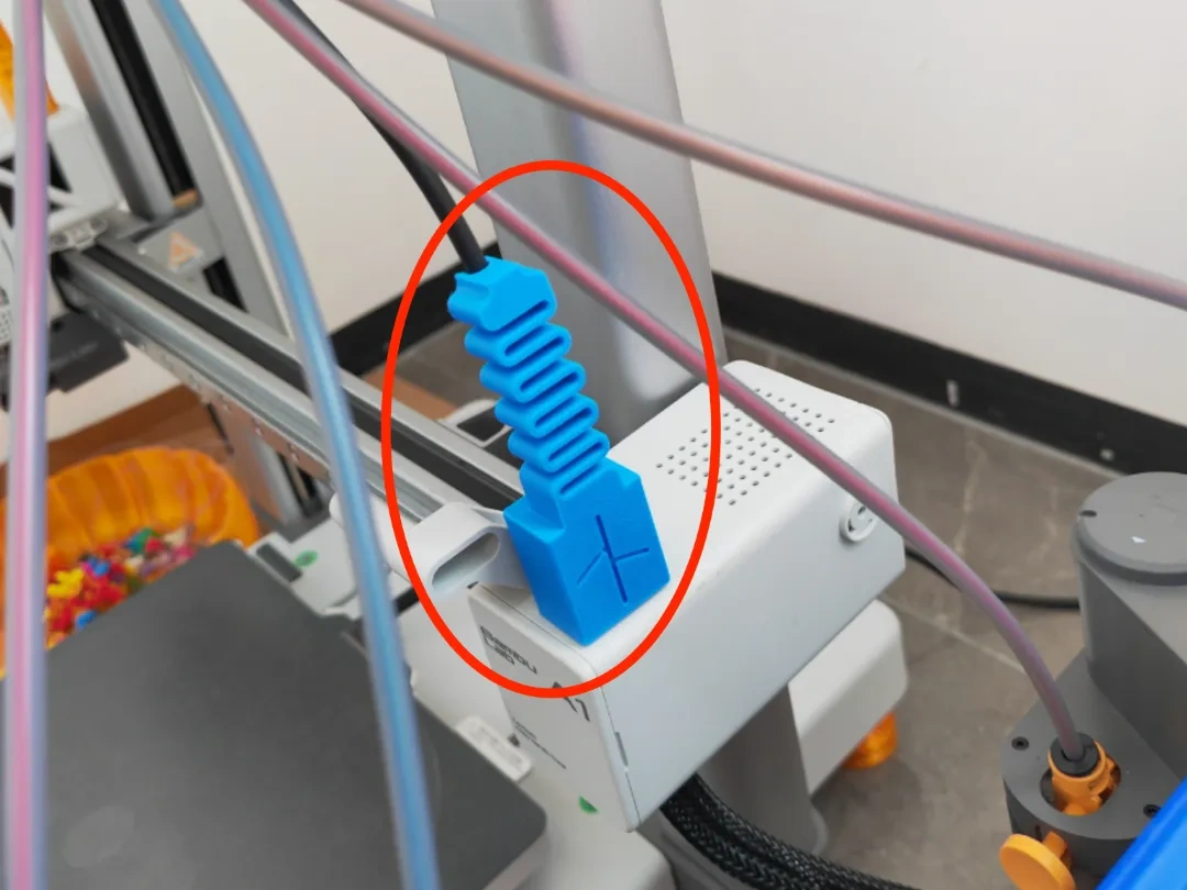 (Right) Optimized extended spring for A1 and A1 mini extruder cable ...