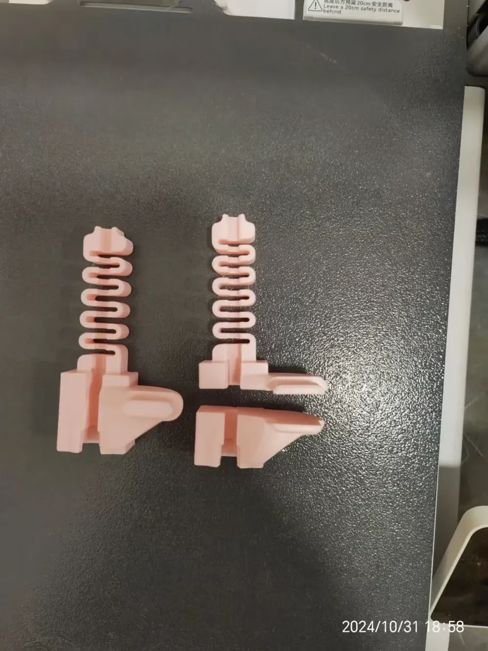 (Right) A1 extruder cable protection spring, vibration damping, wear ...