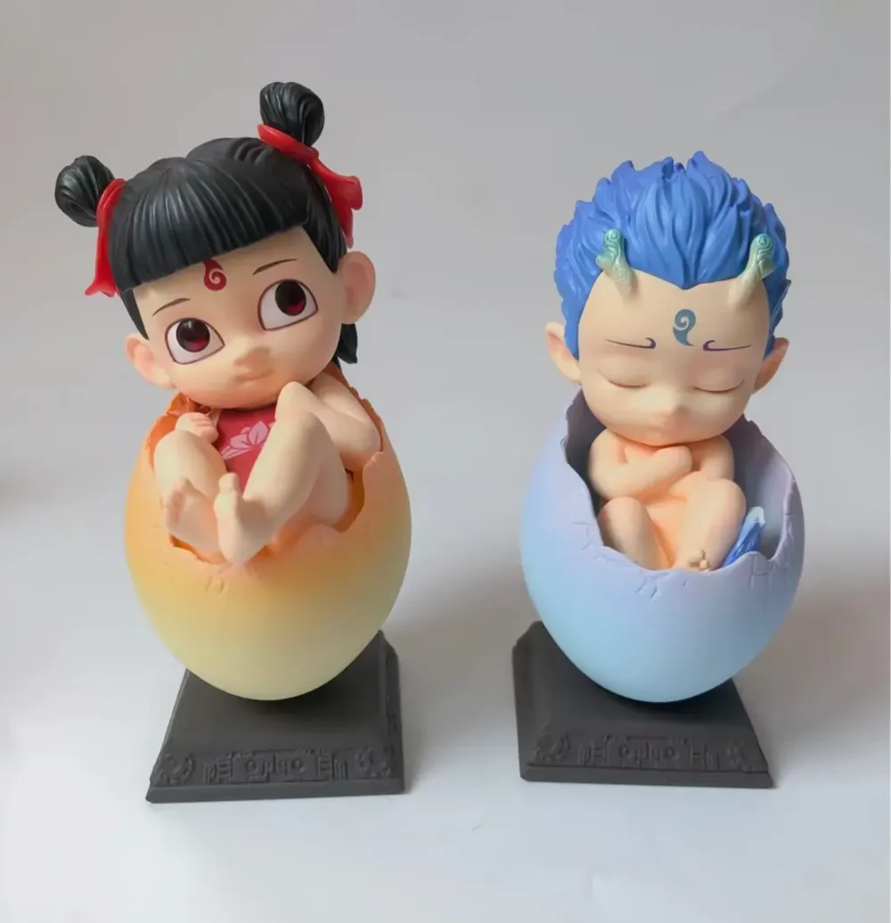 Nezha 2: Little Nezha (Eggshell Base Integrated) by Angus162 - MakerWorld