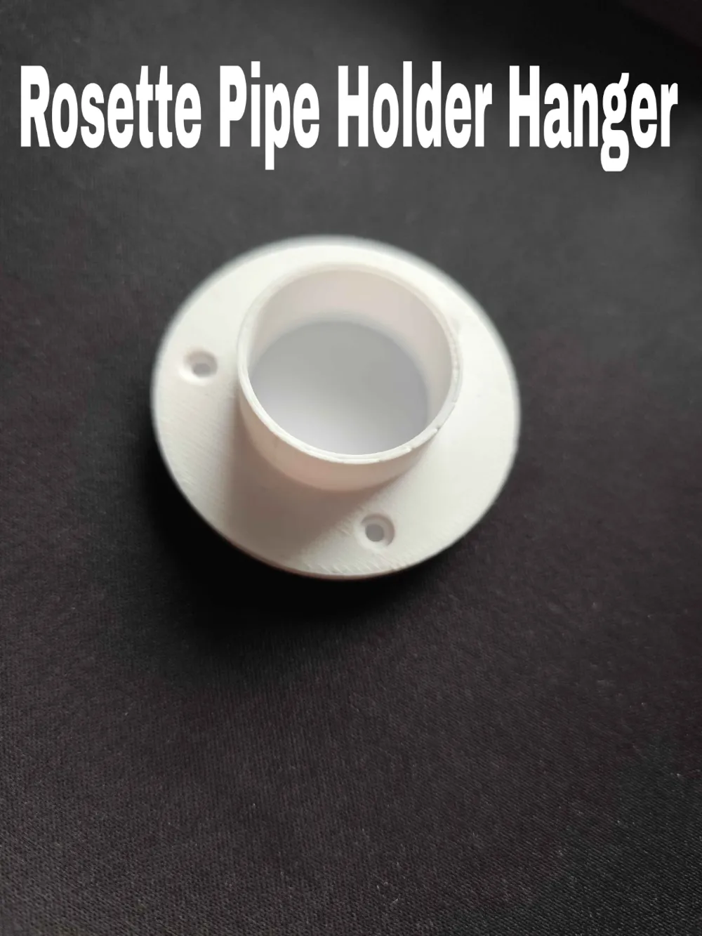 Rosette Pipe Holder Hanger by arbuzowyyy - MakerWorld