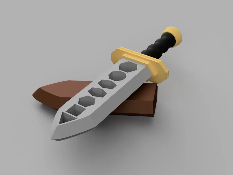 DnD Sword Dice Holder - Free 3D Print Model - MakerWorld