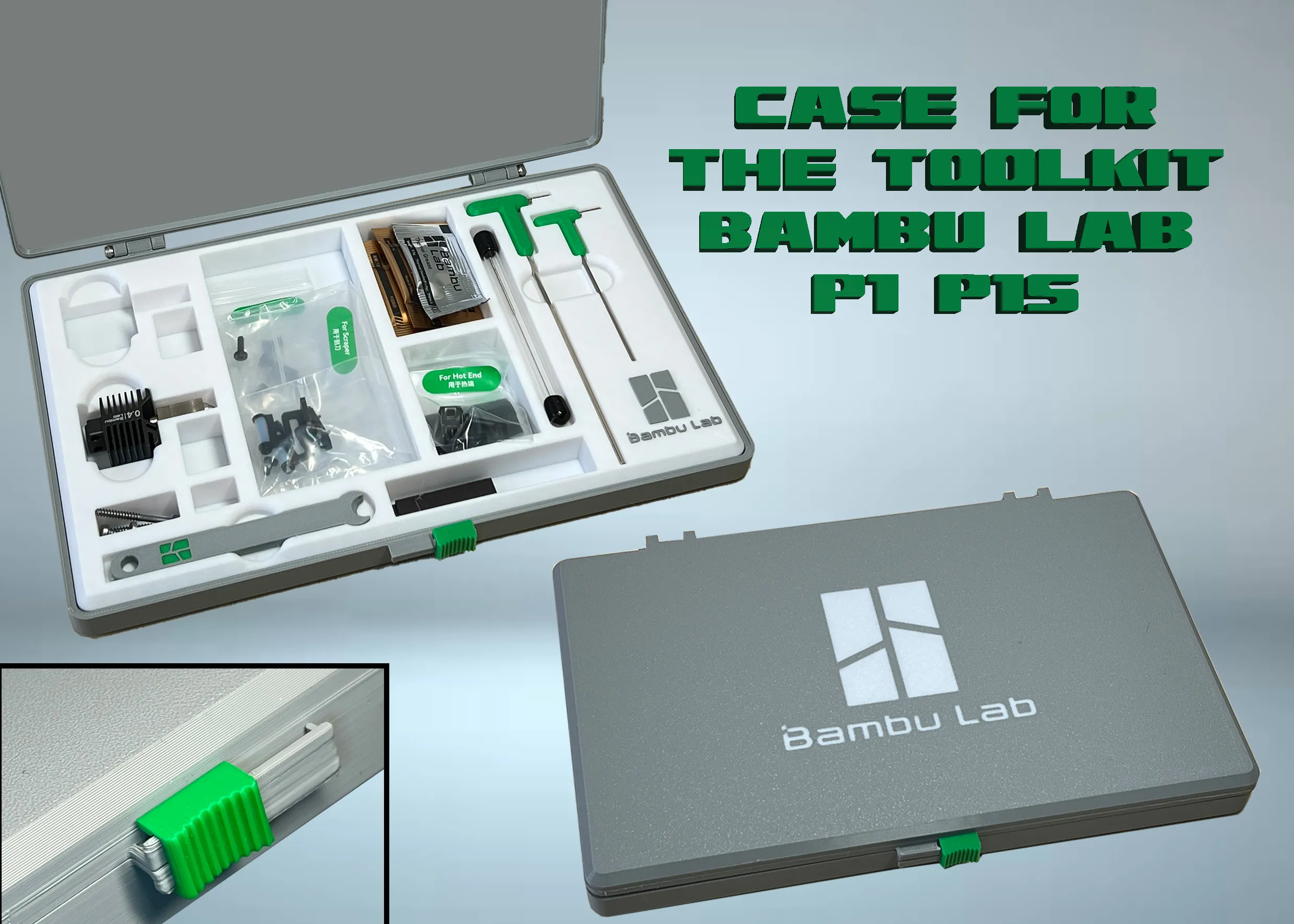 Case for the toolkit Bambu Lab P1 P1S by ducaapple MakerWorld: Download ...