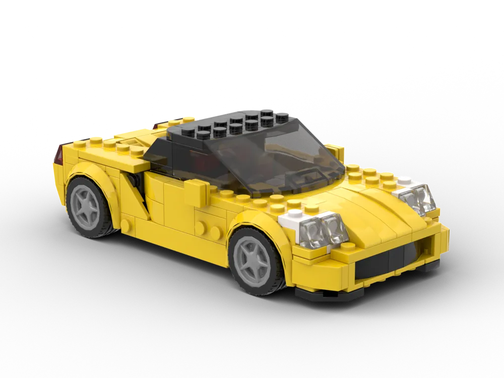 Large 2x Scale Brick Toyota MR2 Spyder by Dani Projects - MakerWorld