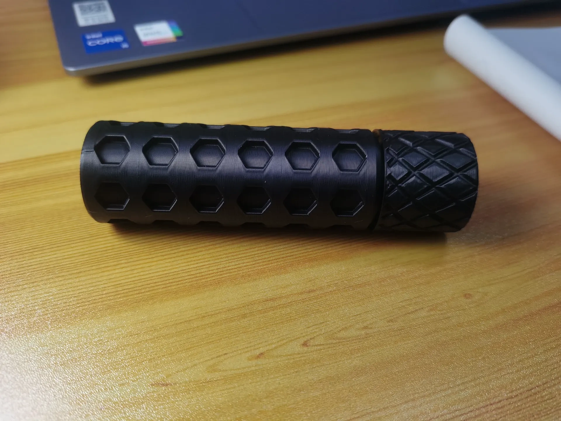 Short Cat Silencer Decoration by user_1608993927 - MakerWorld