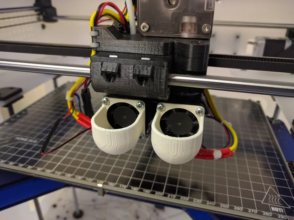 E3D V6 Fan Shroud for High Temperature Printing. by Greg_The_maker - MakerWorld