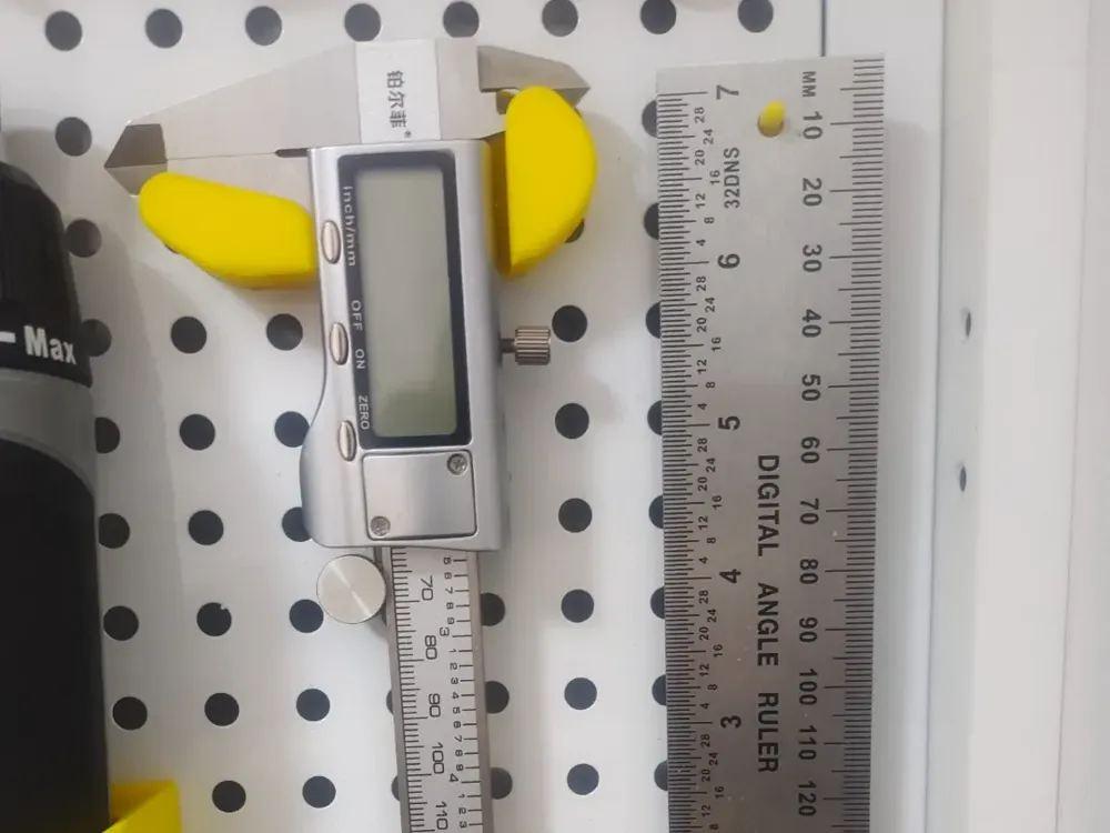 Pegboard Vernier Caliper and Protractor Organizer by wzq83961 - MakerWorld