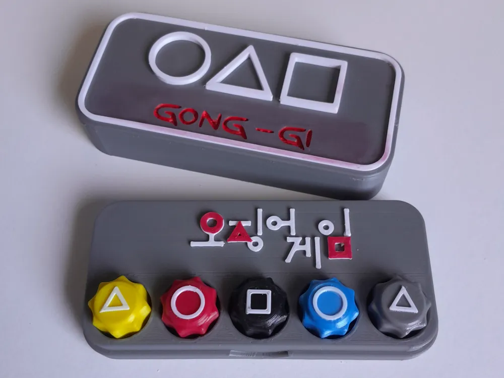 Gong-Gi game from Netflix Squid games by Noob3DLab - MakerWorld