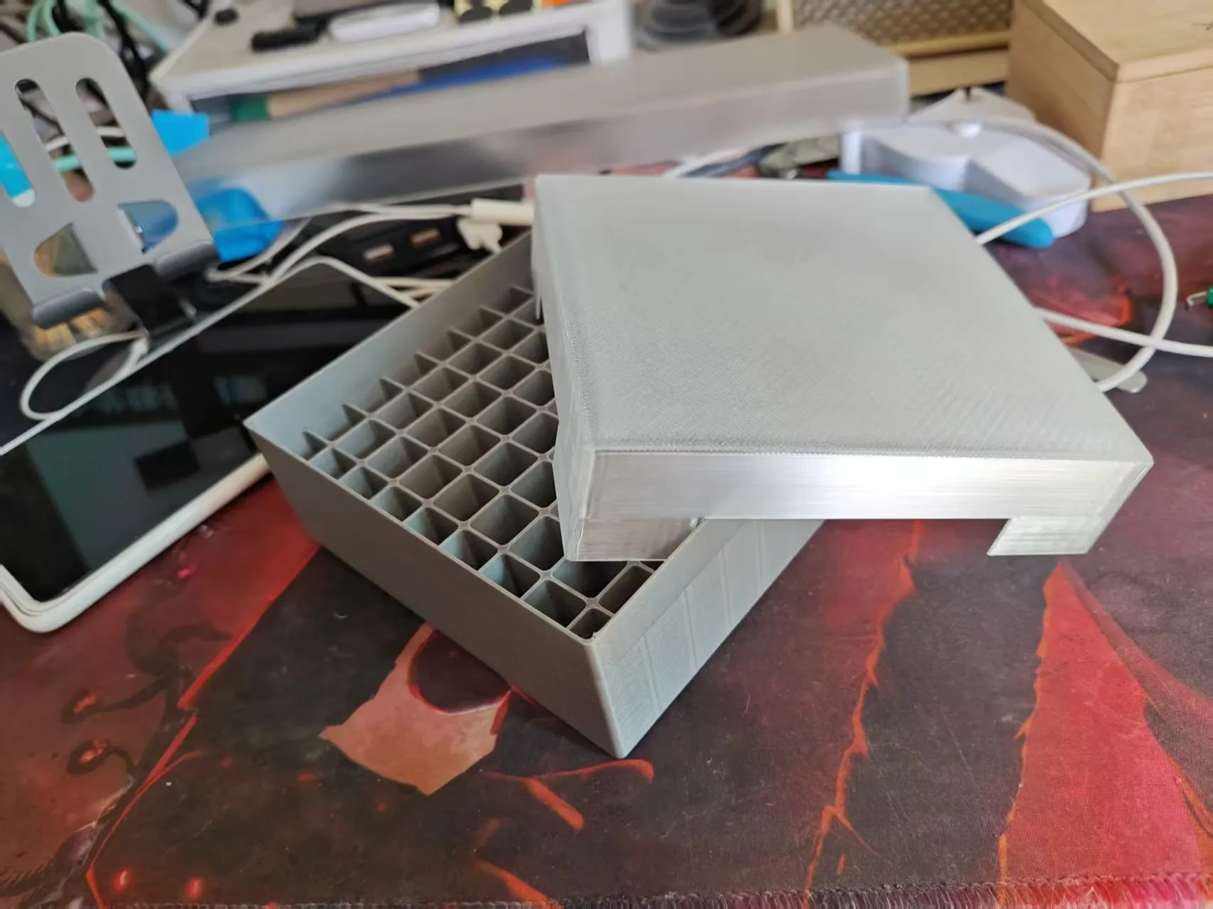 Laboratory Test Tube Box by user_1664343875 - MakerWorld