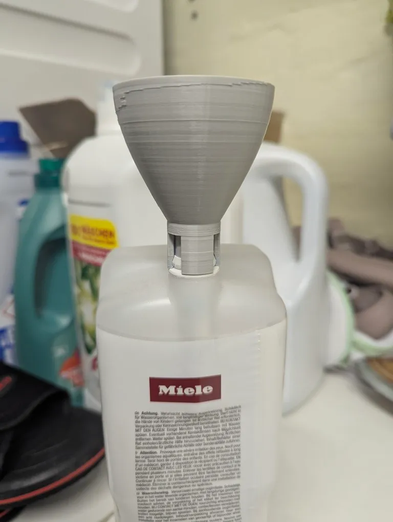 Miele TwinDos Refill Funnel by arnemfl - MakerWorld