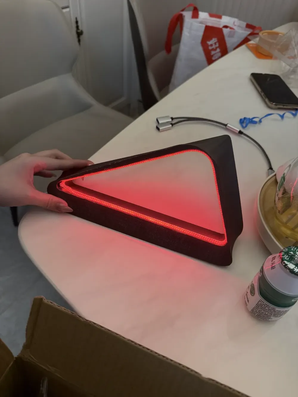 Tesla Model 3 Redesigned Triangle Window Frame by mothfive MakerWorld ...