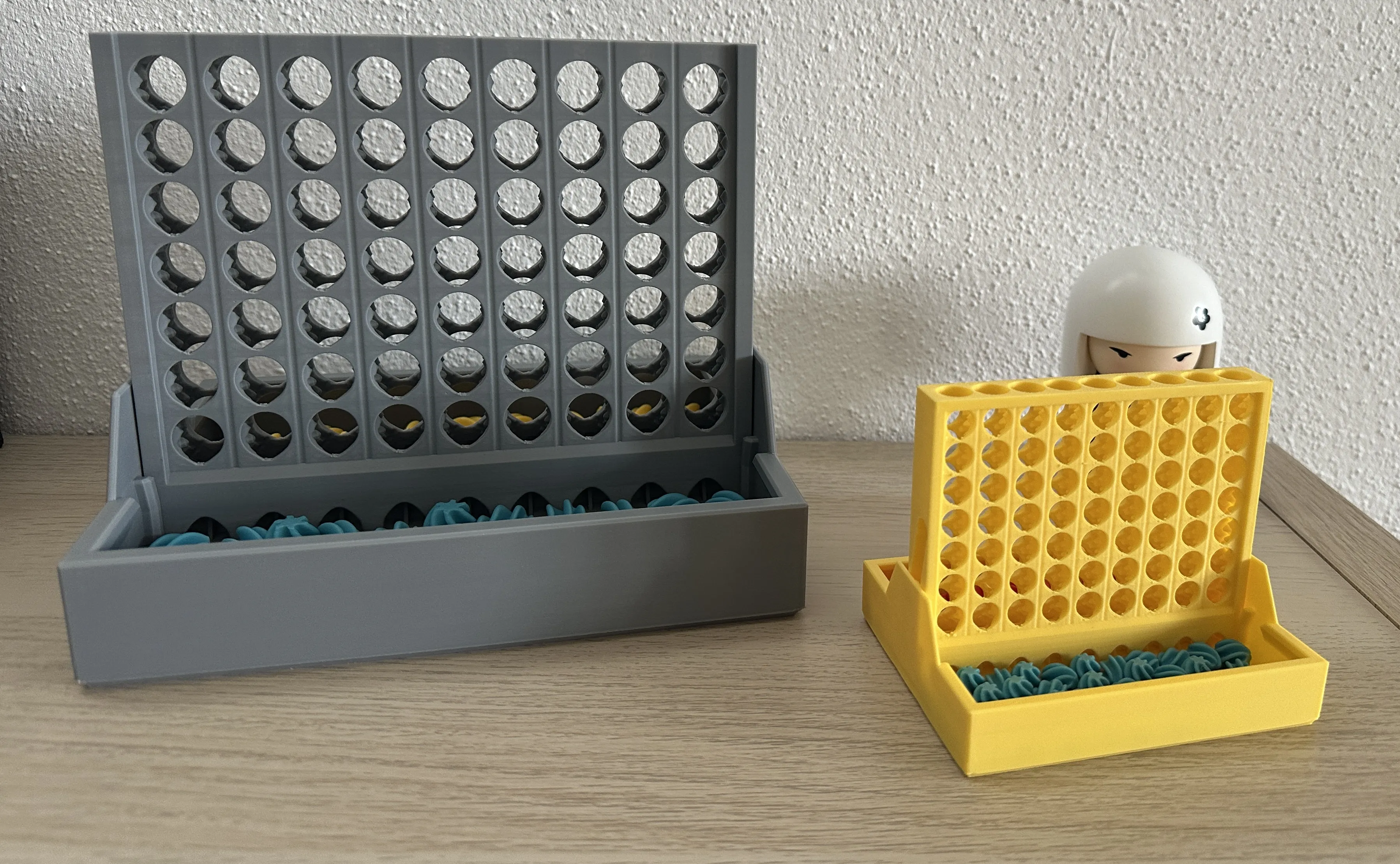 Connect 4 and Connect 5 - self-separating stones - Free 3D Print Model ...