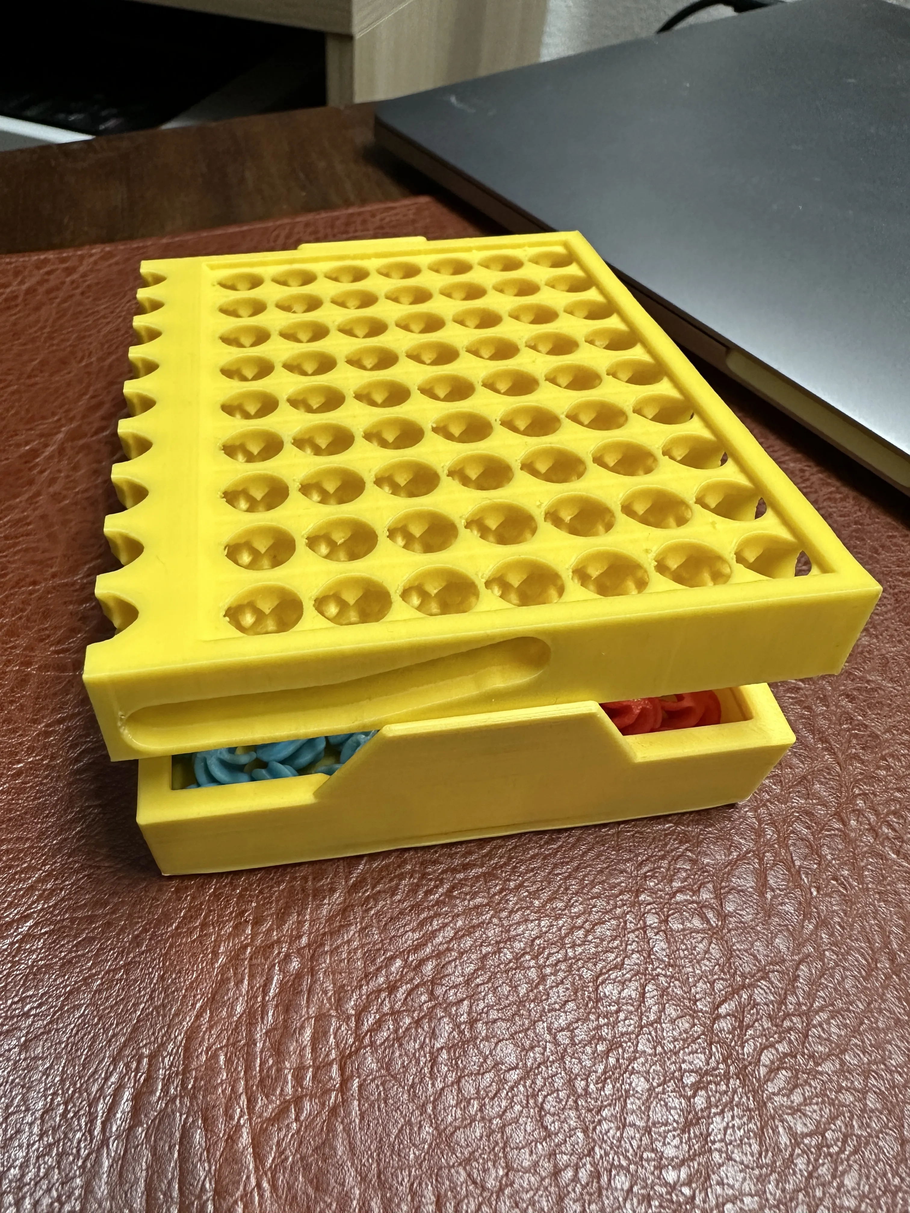 Connect 4 and Connect 5 - self-separating stones - Free 3D Print Model ...