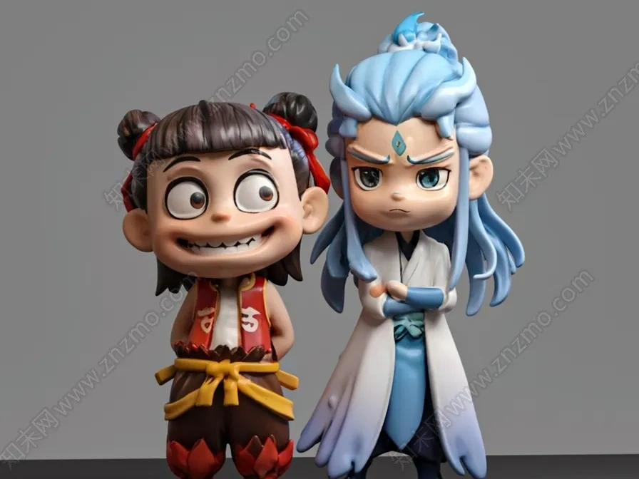 Nezha + Ao Bing by zzjiangvip666 MakerWorld: Download Free 3D Models