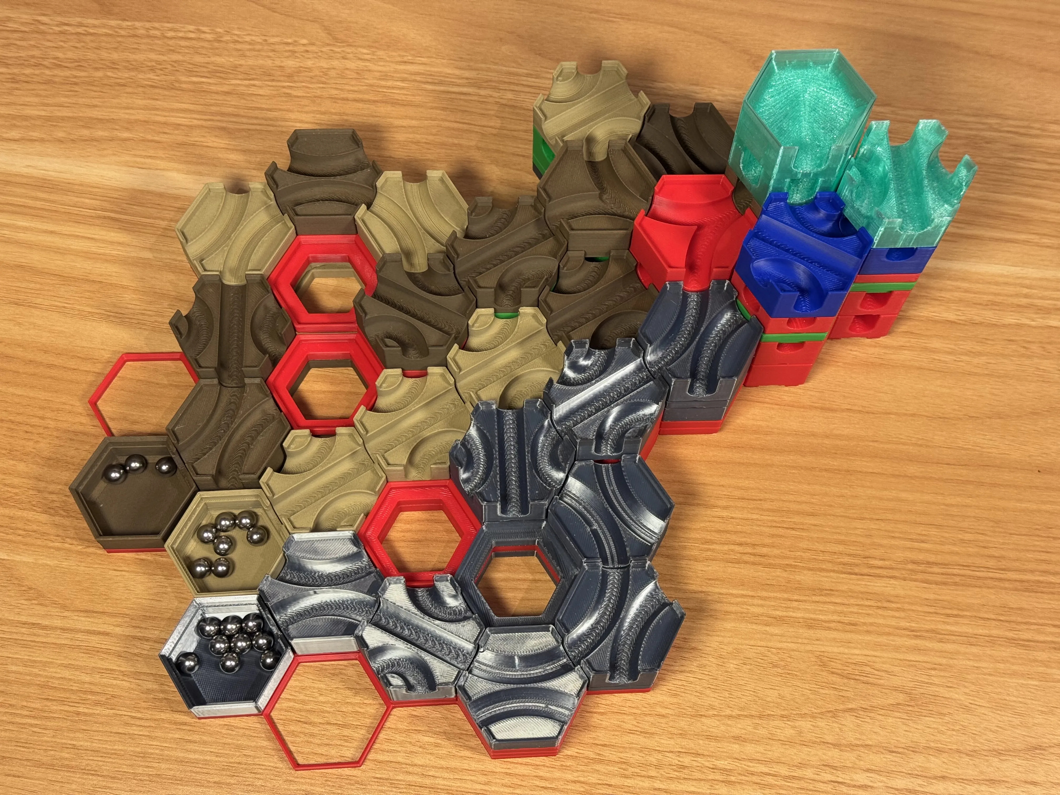 Roll Hexfinity: Infinite Ball System Starter Pack by 3D Modular Madness ...