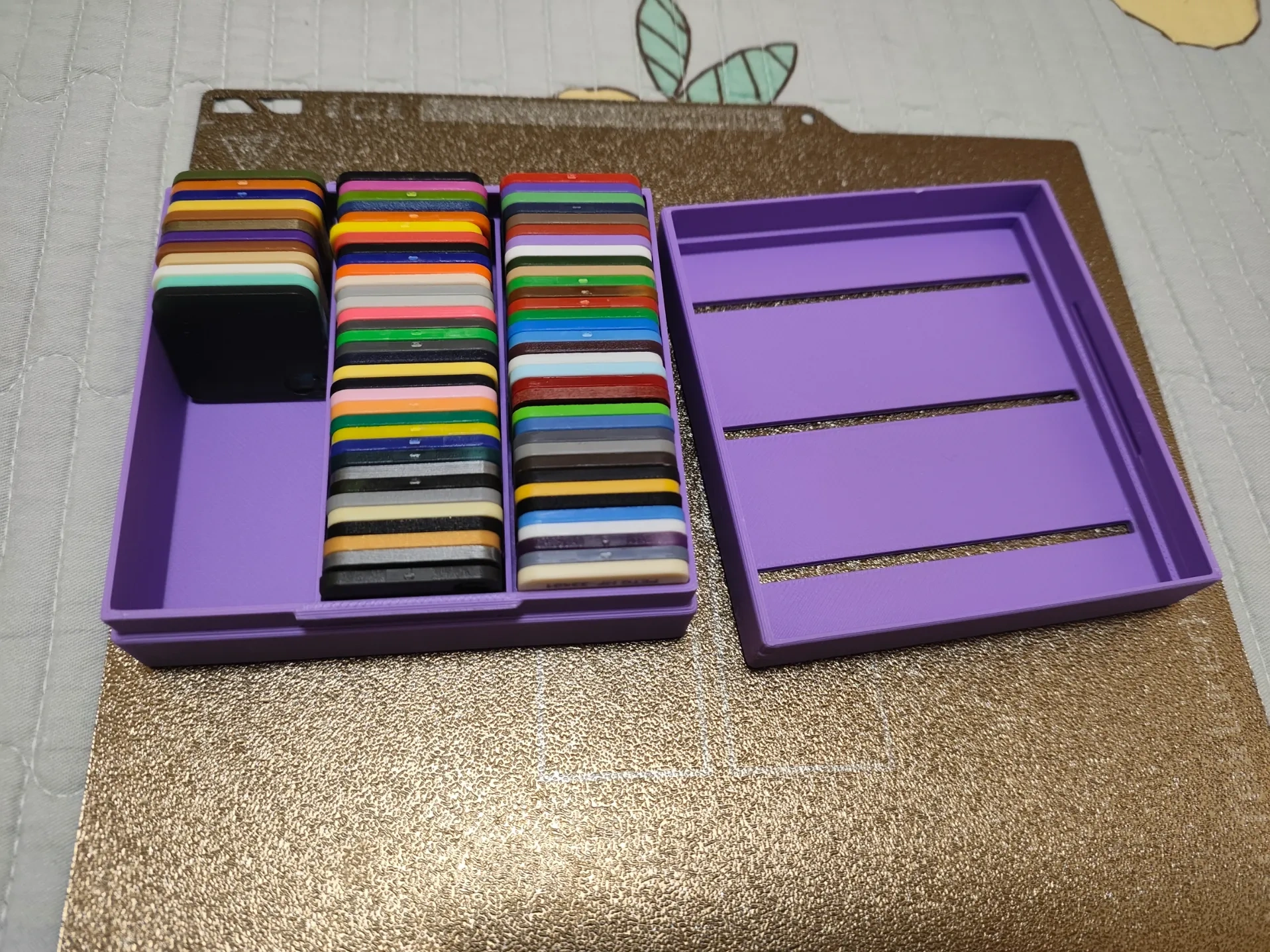 Filament Swatches Storage Box by 天天快乐 - MakerWorld