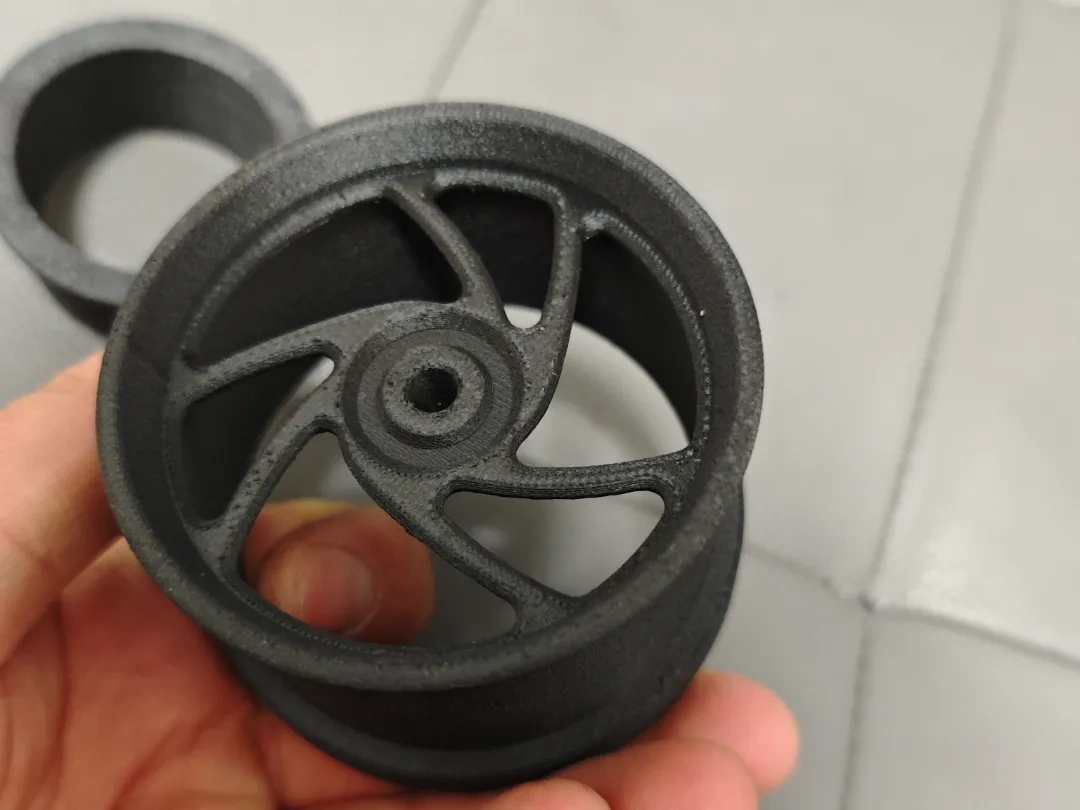 Fishing reel 3D scan UG software partial reinforcement by user ...
