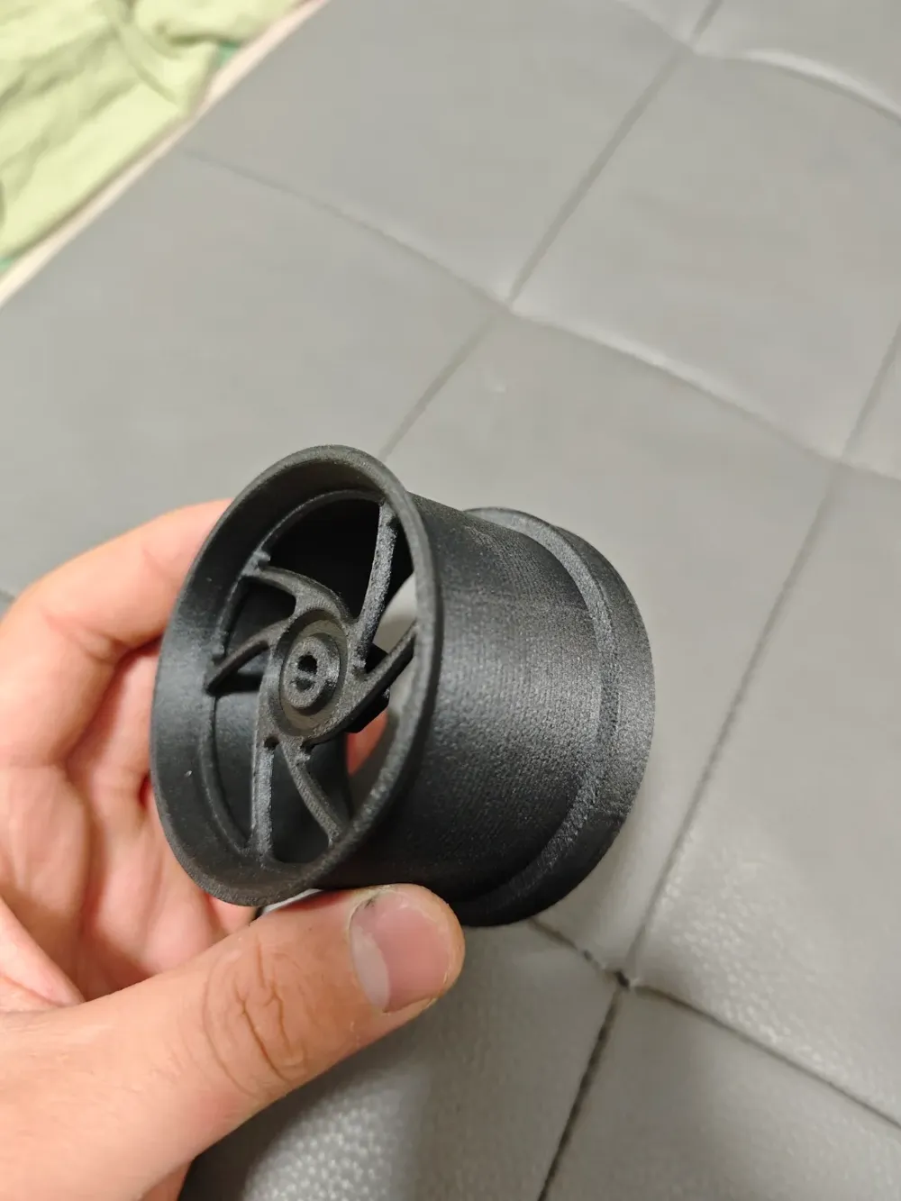 Fishing reel 3D scan UG software partial reinforcement by user ...
