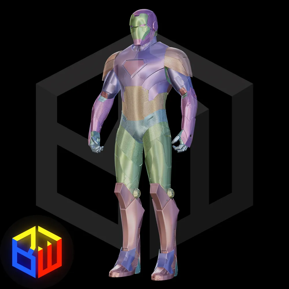 Modèle d'armure Iron Man 64 par Budwin - MakerWorld