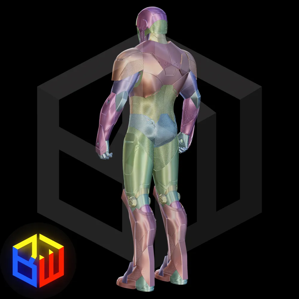 Iron Man Model 64 Armor by Budwin MakerWorld: Download Free 3D Models