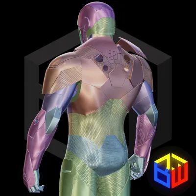 Iron Man Model 64 Armor by BudwinMakerWorld: Download Free 3D Models
