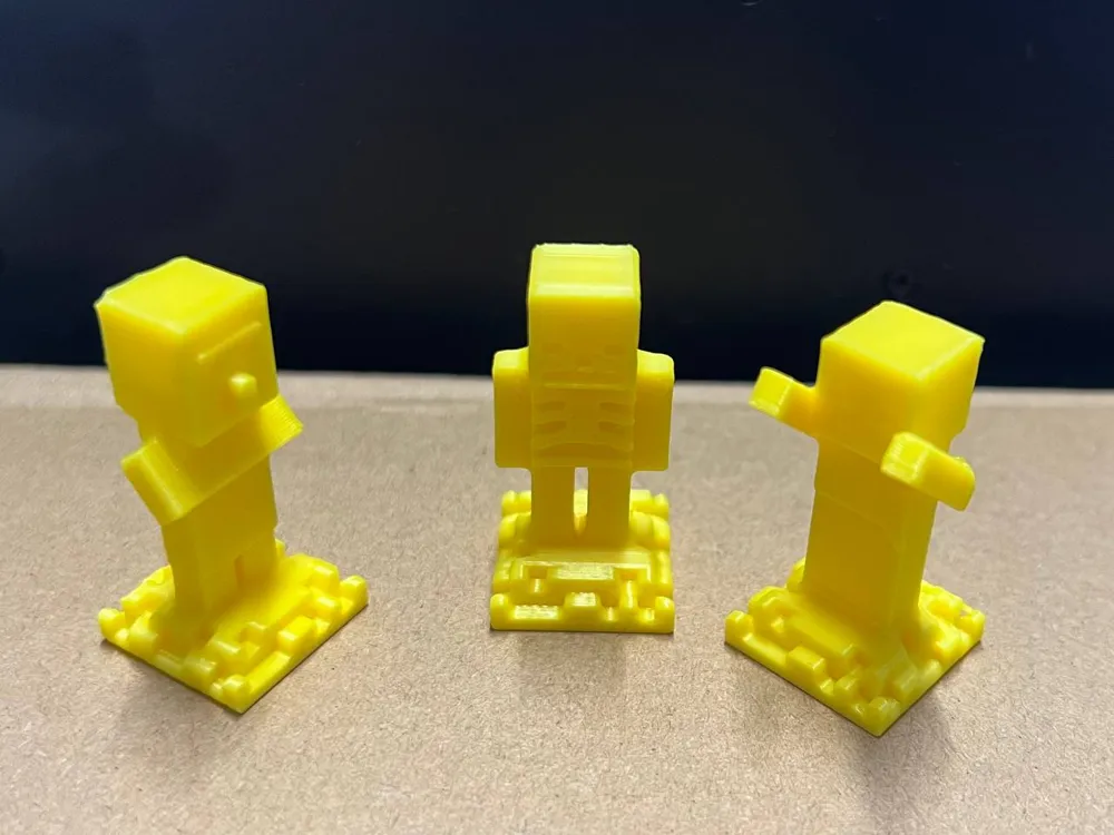 Minecraft Character Statues by Mathias - MakerWorld