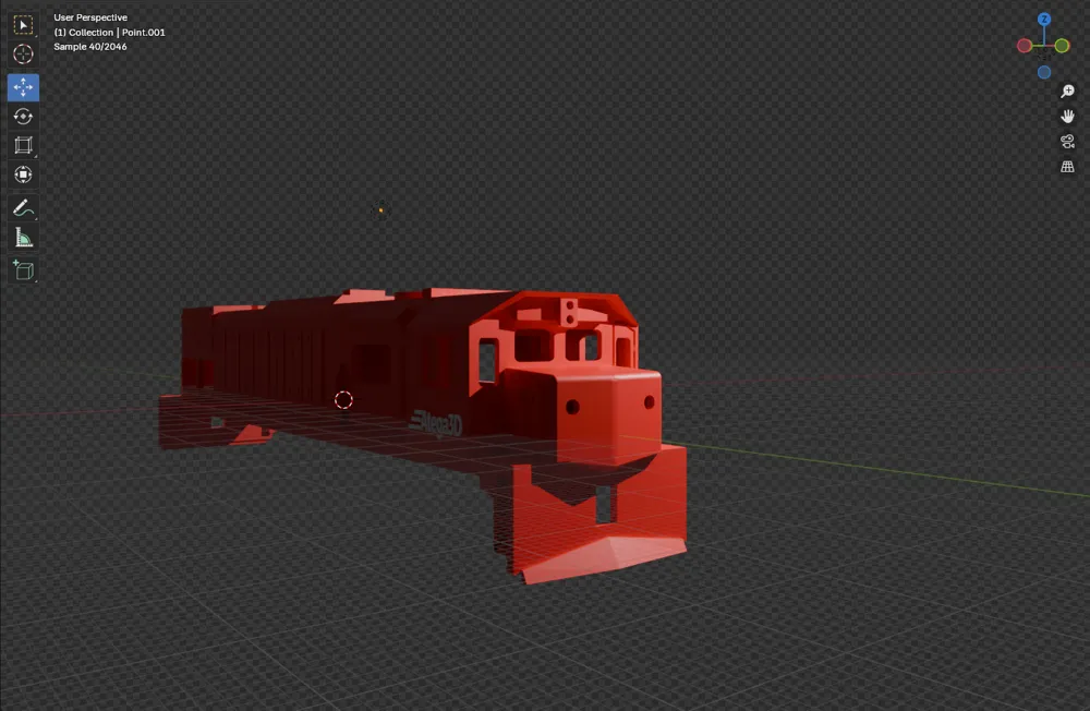 EMD Locomotive Sacale H0 by Atega3D.site - MakerWorld