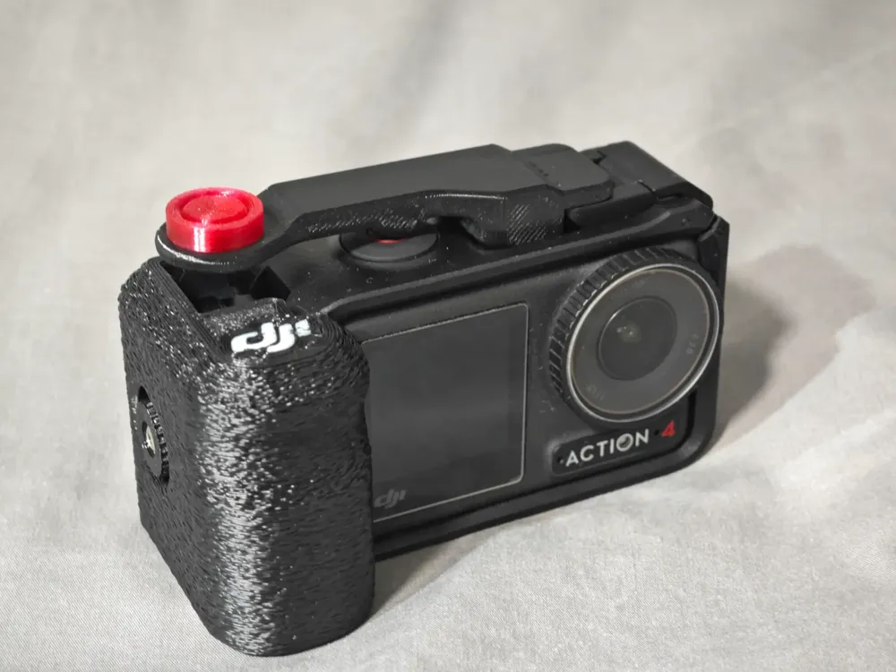 DJI Action 4 Street Photography Grip & Shutter Modification Kit by Vert ...