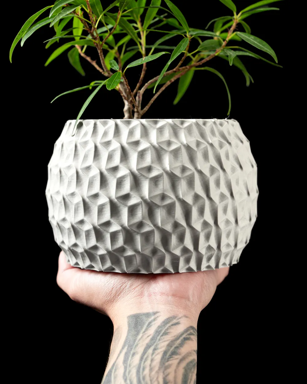 Hexa Planter Pot by MODERN MACHINE - Free 3D Print Model - MakerWorld