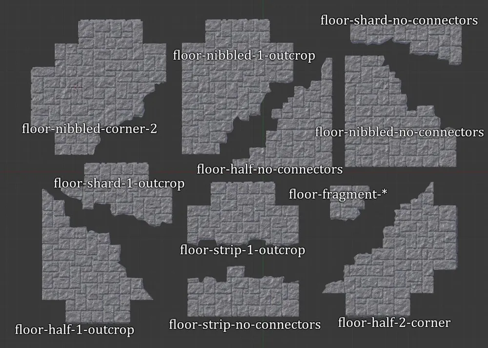 Ulvheim B2 – Modular Fantasy Ruins - Free 3D Print Model - MakerWorld