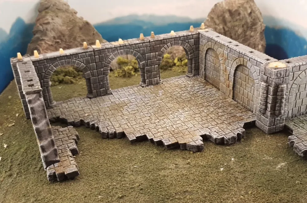 Ulvheim B2 – Modular Fantasy Ruins - Free 3D Print Model - MakerWorld