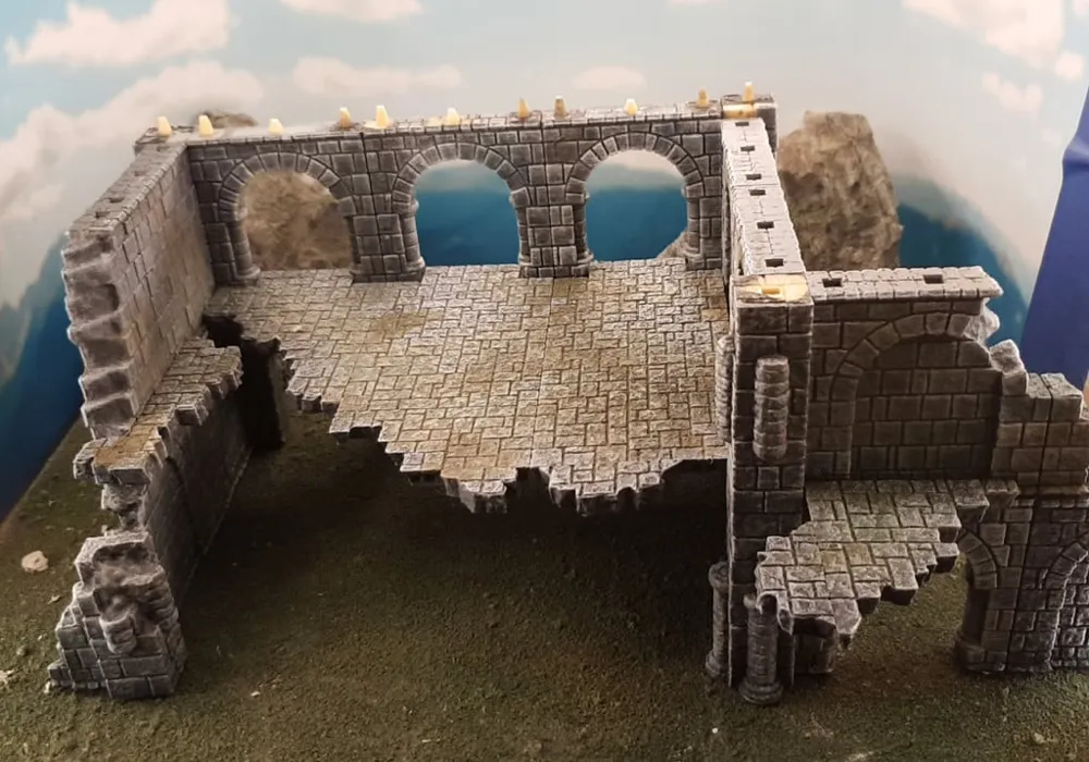 Ulvheim B2 – Modular Fantasy Ruins - Free 3D Print Model - MakerWorld