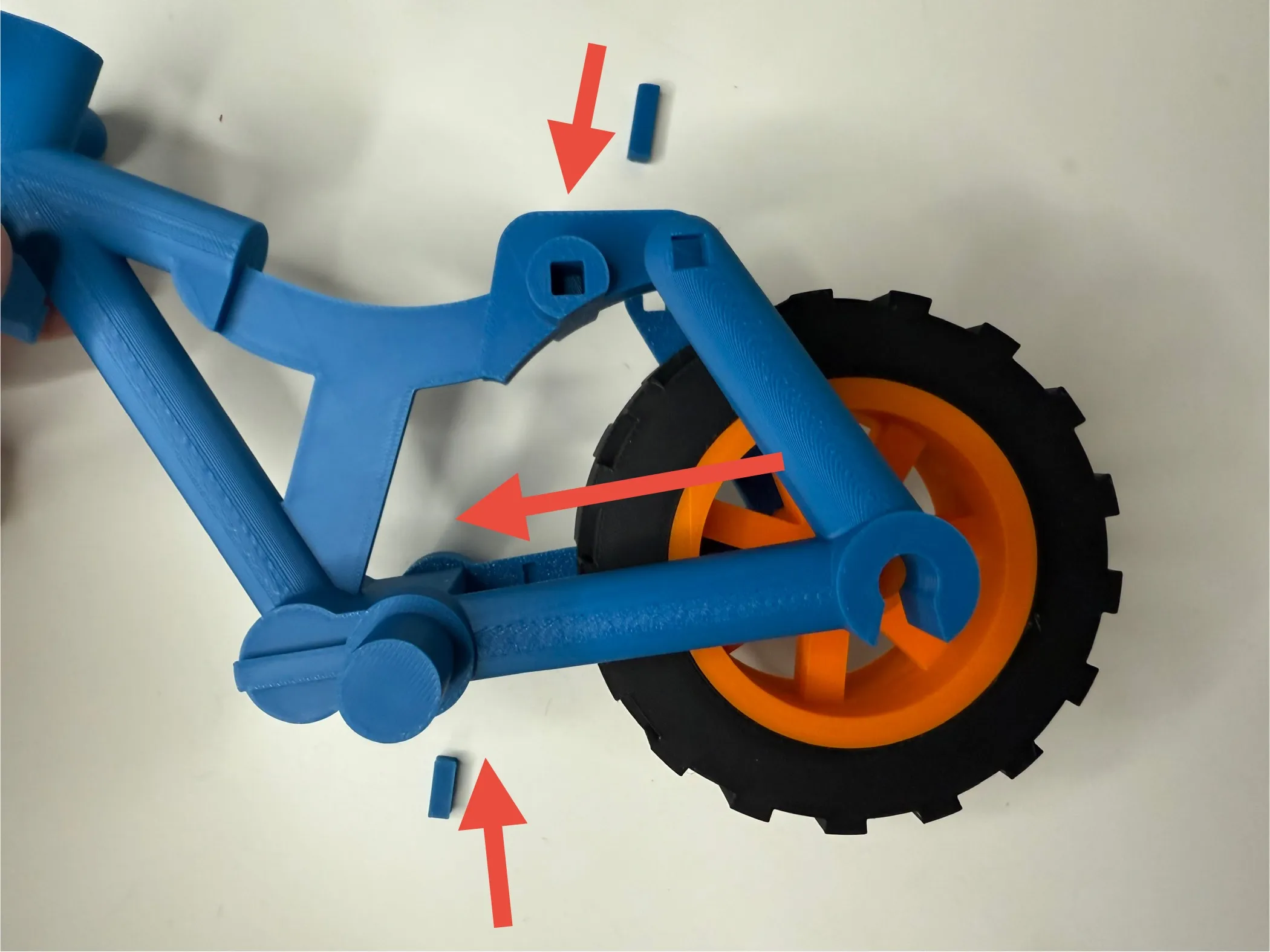 Big Brick Mountain Bike 500% no support by The Elemental Brick ...