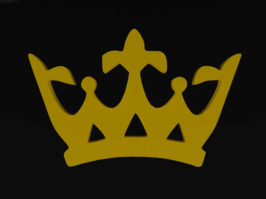 Crown - 2D Art by AT Design - MakerWorld