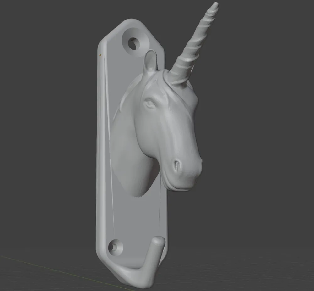 Unicorn Rainbow Coat Hooks by Chronosynthesis - MakerWorld