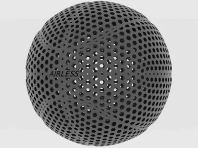 airless basketball 3d print model download - MakerWorld