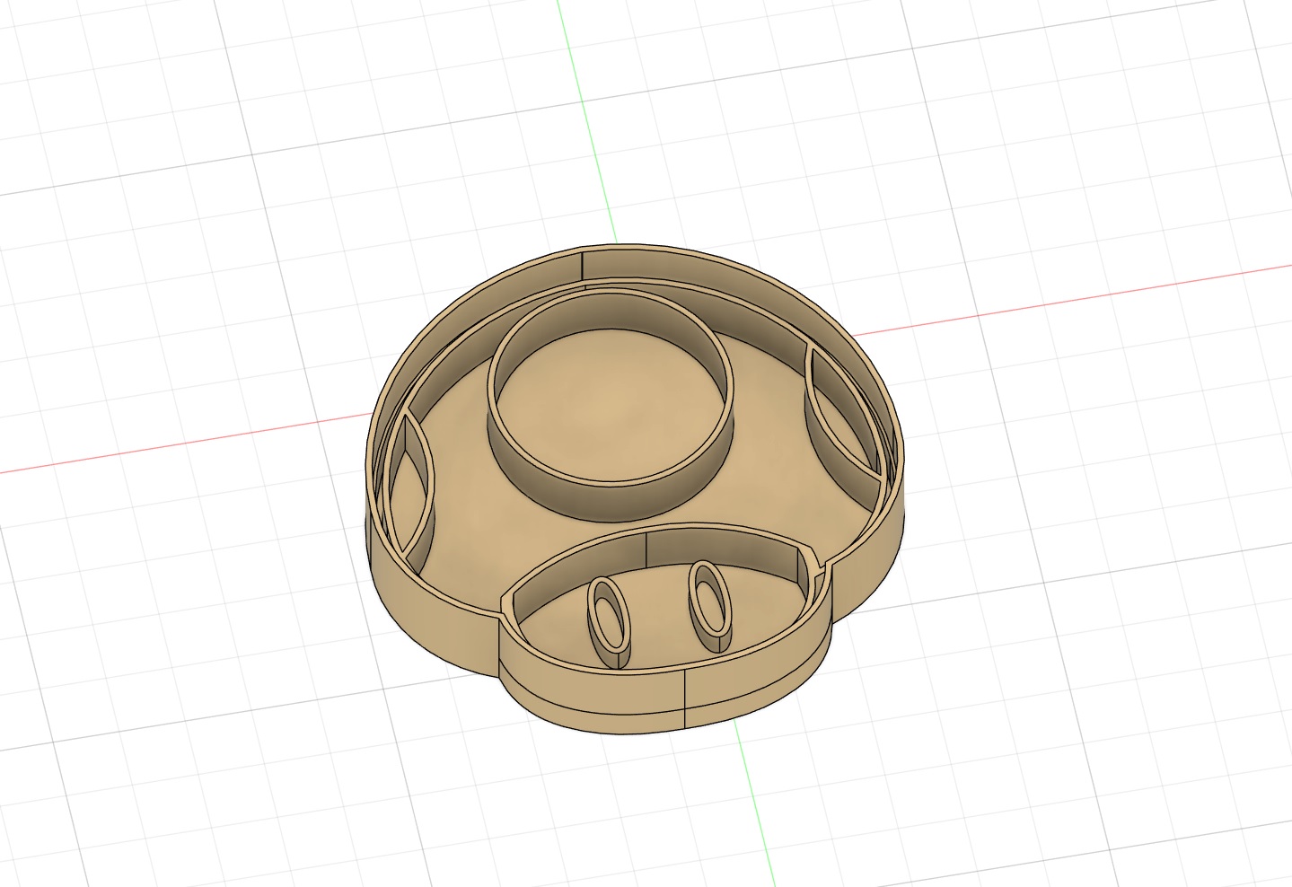 Toad-Cookie-Cutter by glintX - MakerWorld